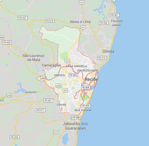 Mapa Recife: Rotas, Google Maps, Satélite, Relevo, uso do GPS ...
